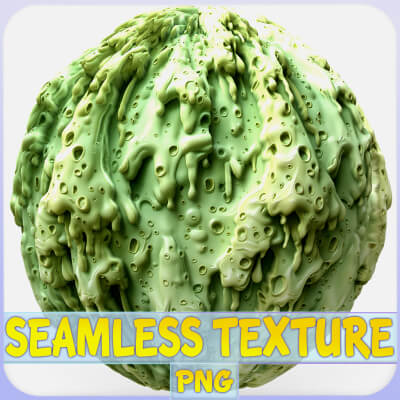 Stylized Slime Seamless Texture by zames1992d