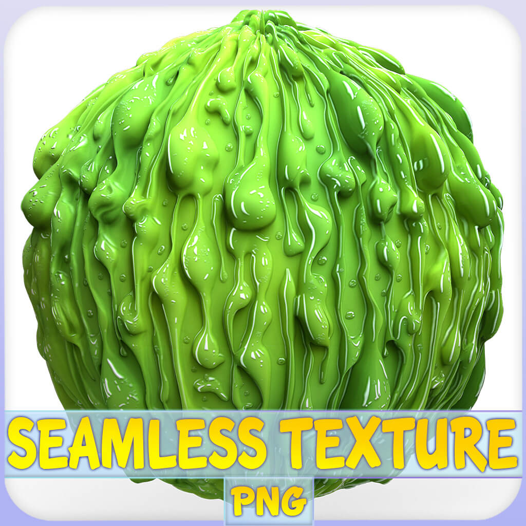 Stylized Slime Seamless Texture by zames1992d