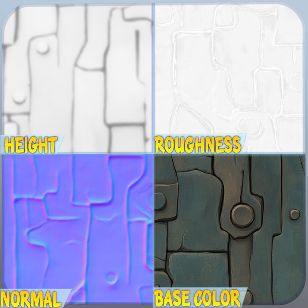 Stylized Slime Seamless Texture by zames1992d