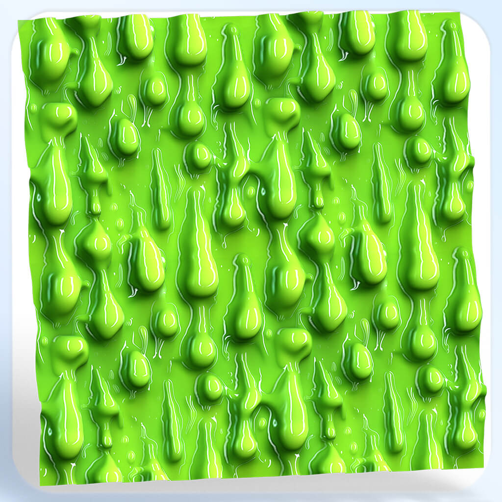 Stylized Slime Seamless Texture by zames1992d