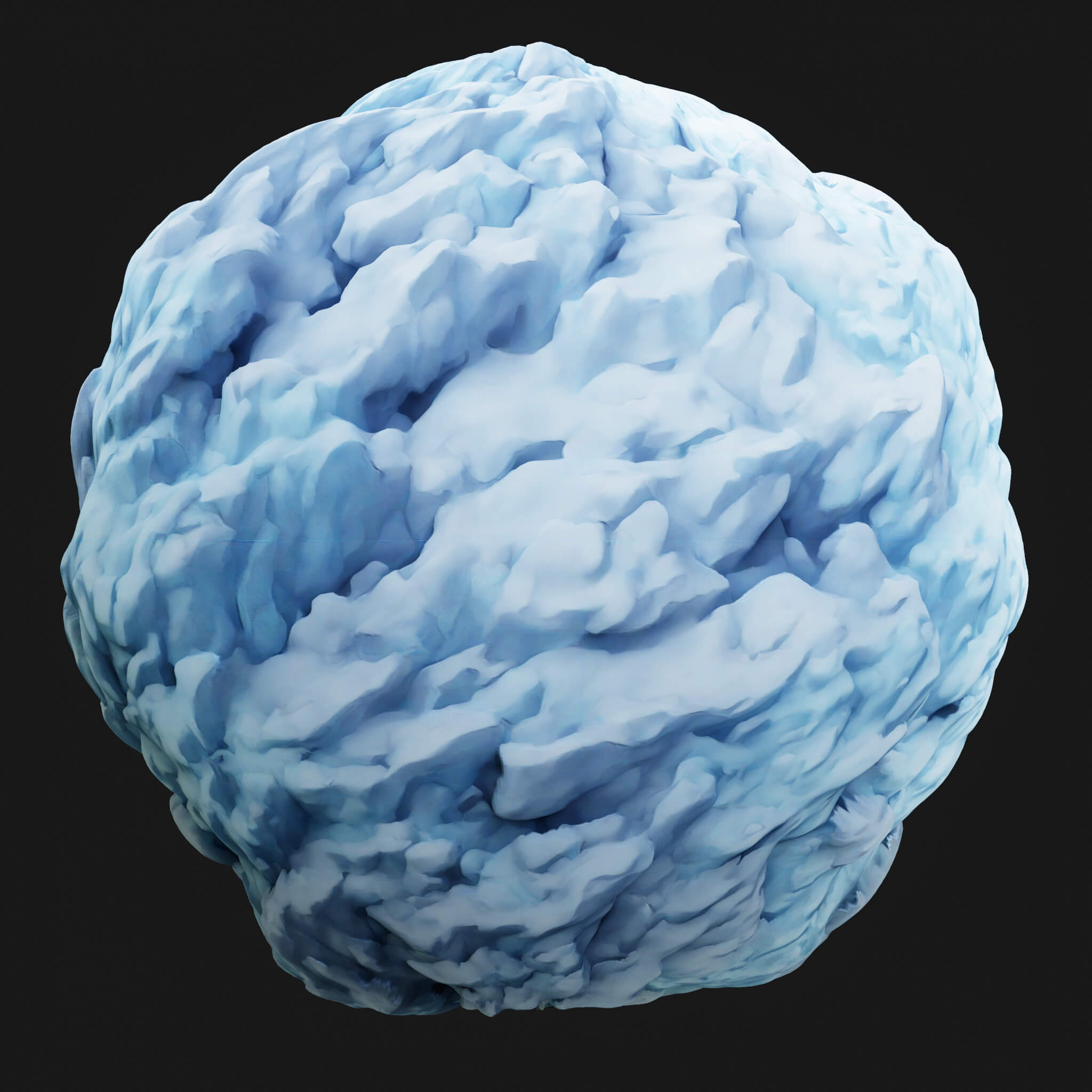 Stylized Snow Seamless Texture by zames1992d