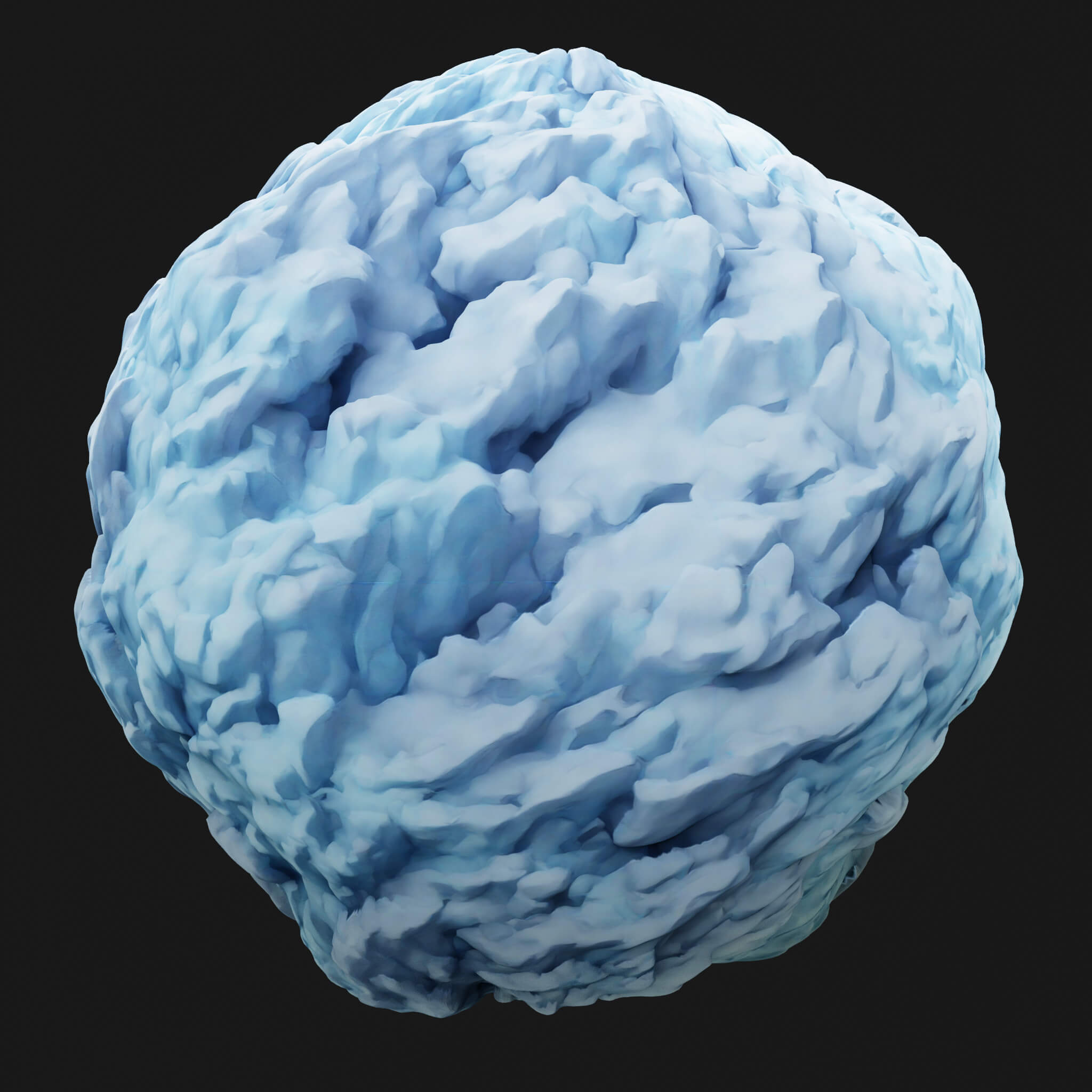 Stylized Snow Seamless Texture by zames1992d