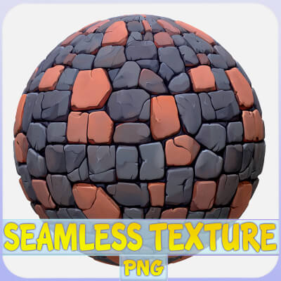 Stylized Stone Floor Seamless Texture by zames1992d
