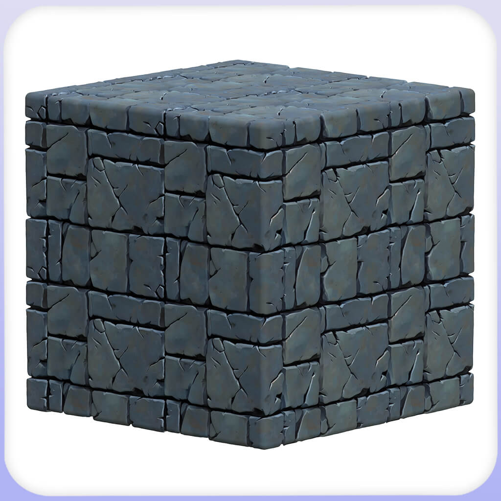 Stylized Stone Floor Seamless Texture by zames1992d