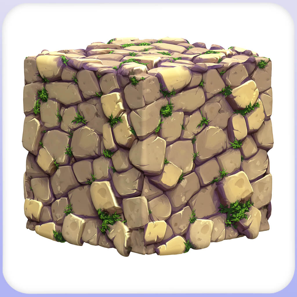 Stylized Stone Floor Seamless Texture by zames1992d