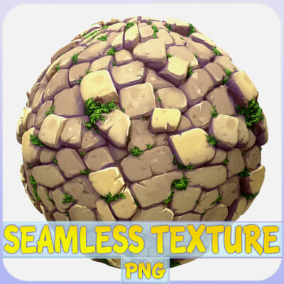 Stylized Stone Floor Seamless Texture by zames1992d