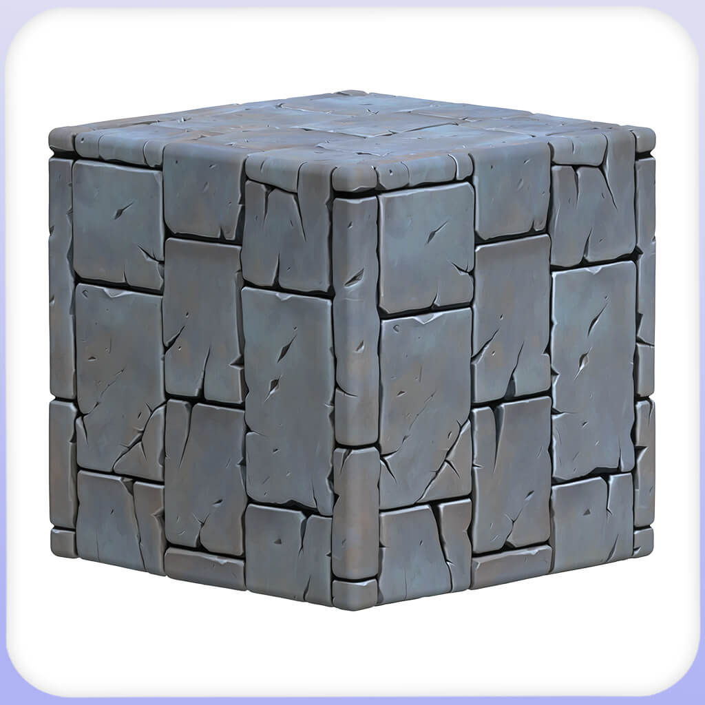 Stylized Stone Floor Seamless Texture by zames1992d