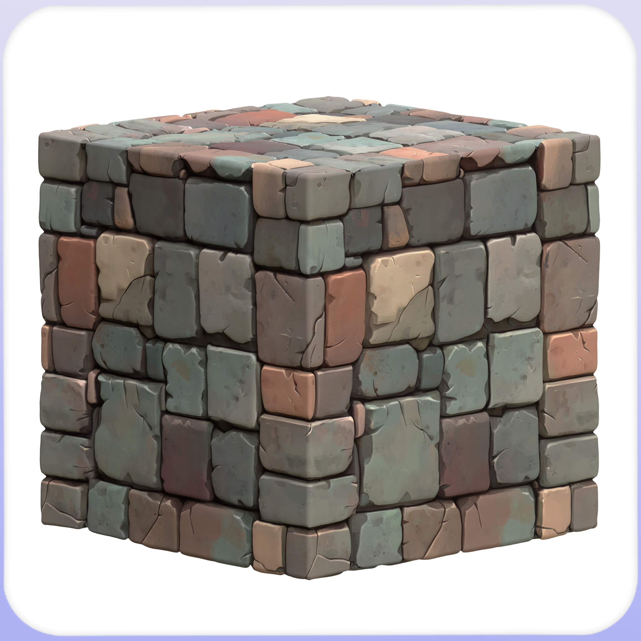 Stylized Stone Floor Seamless Texture by zames1992d