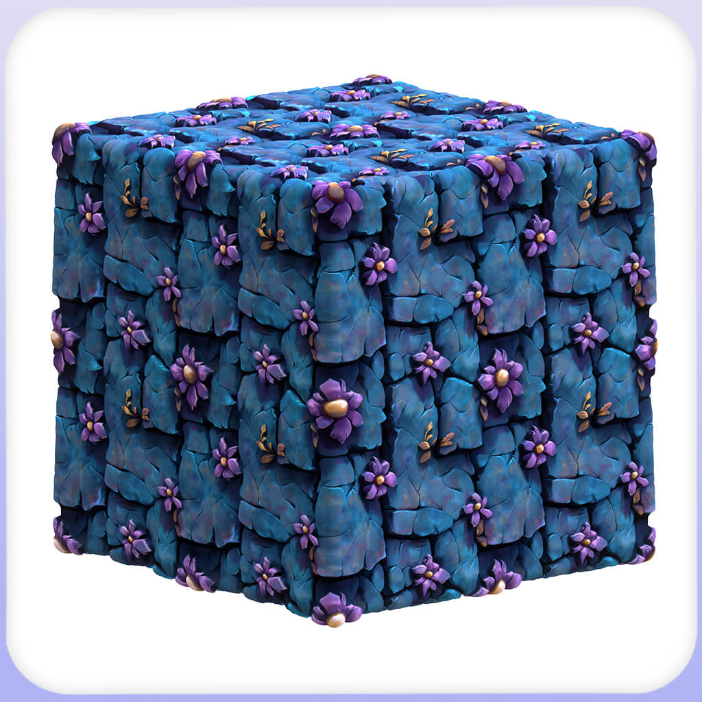 Stylized Stone Floor Seamless Texture by zames1992d