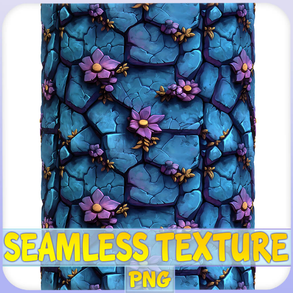 Stylized Stone Floor Seamless Texture by zames1992d