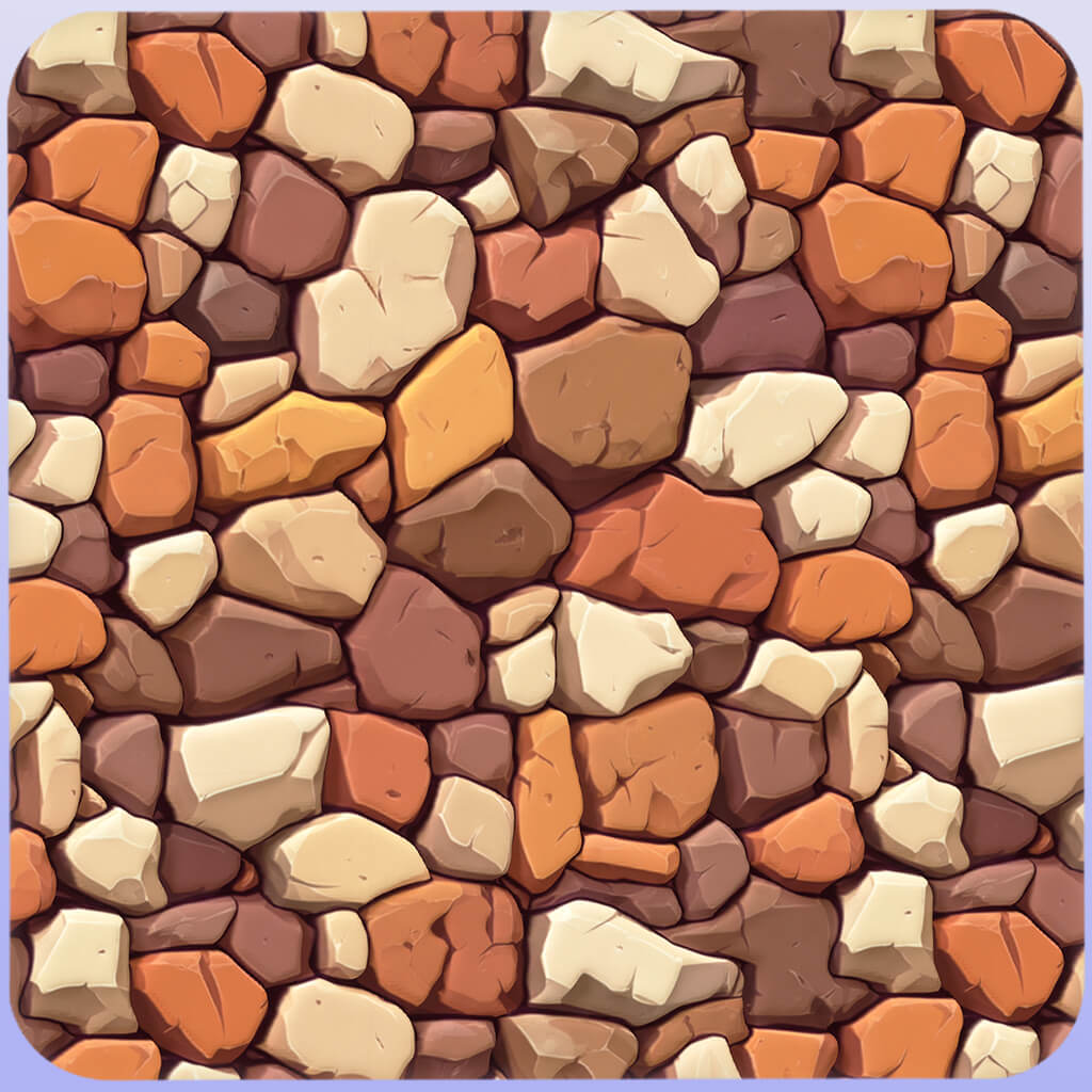 Stylized Stone Floor Seamless Texture by zames1992d