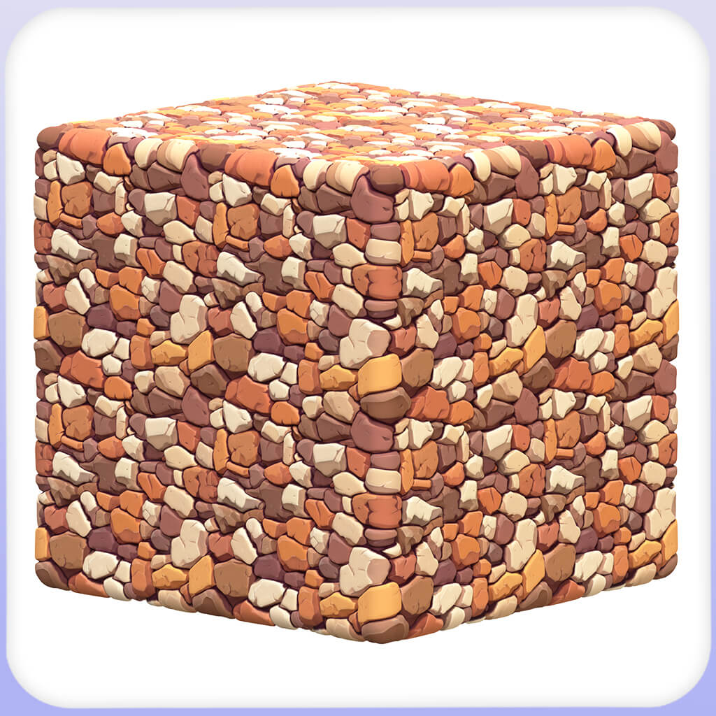Stylized Stone Floor Seamless Texture by zames1992d