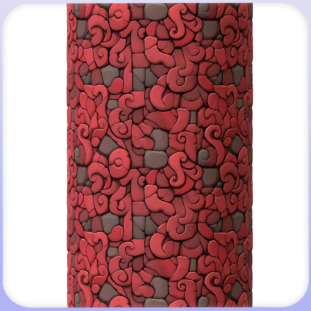 Stylized Stone Floor Seamless Texture by zames1992d