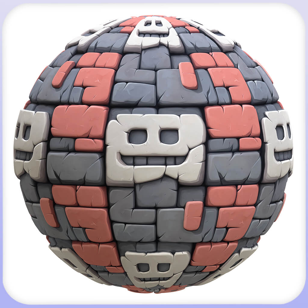 Stylized Stone Floor Seamless Texture by zames1992d