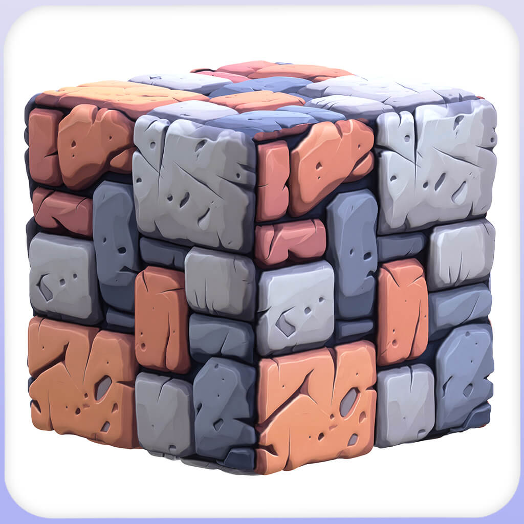 Stylized Stone Floor Seamless Texture by zames1992d