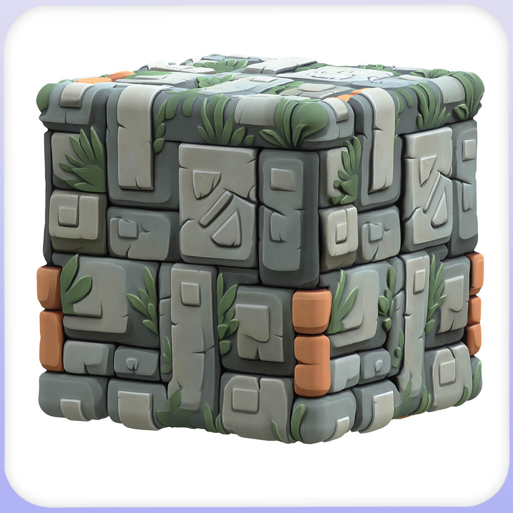 Stylized Stone Floor Seamless Texture by zames1992d
