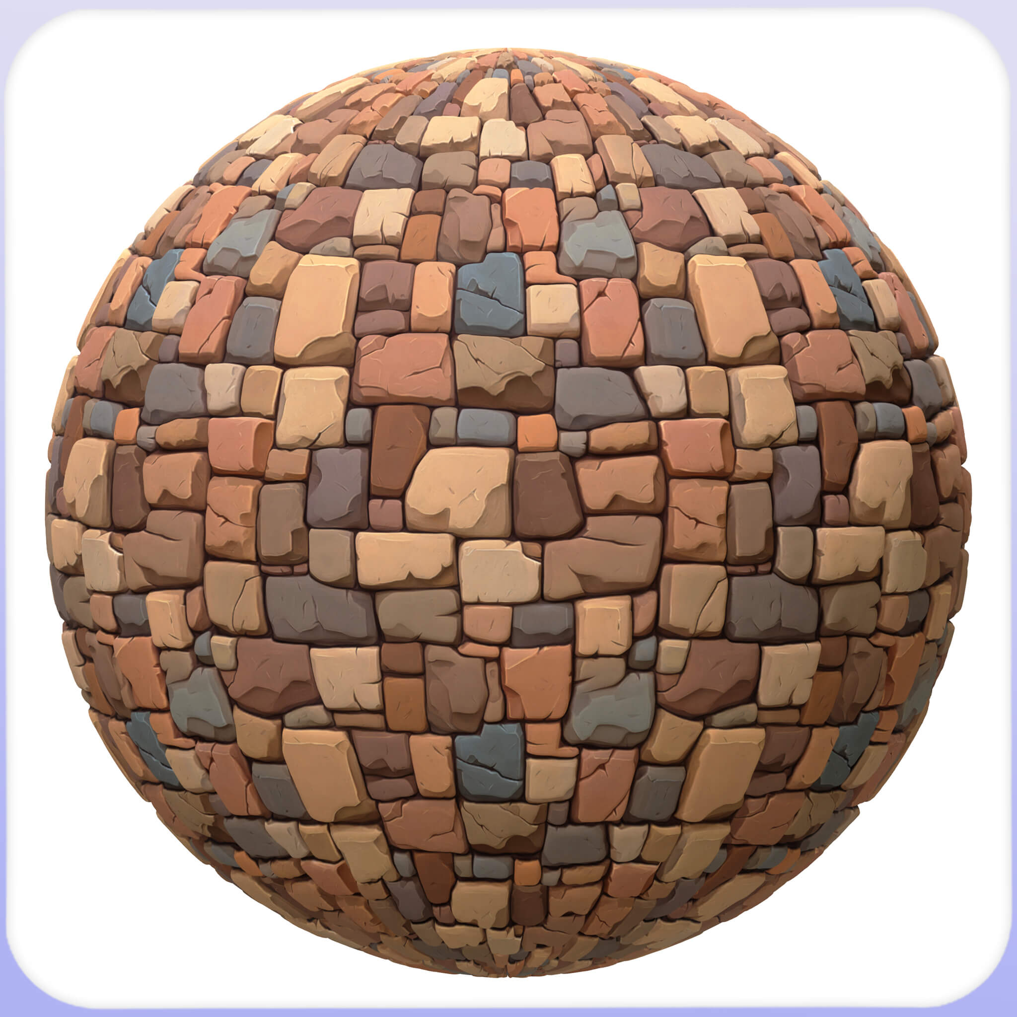 Stylized Stone Floor Seamless Texture by zames1992d