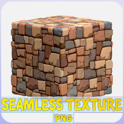 Stylized Stone Floor Seamless Texture by zames1992d