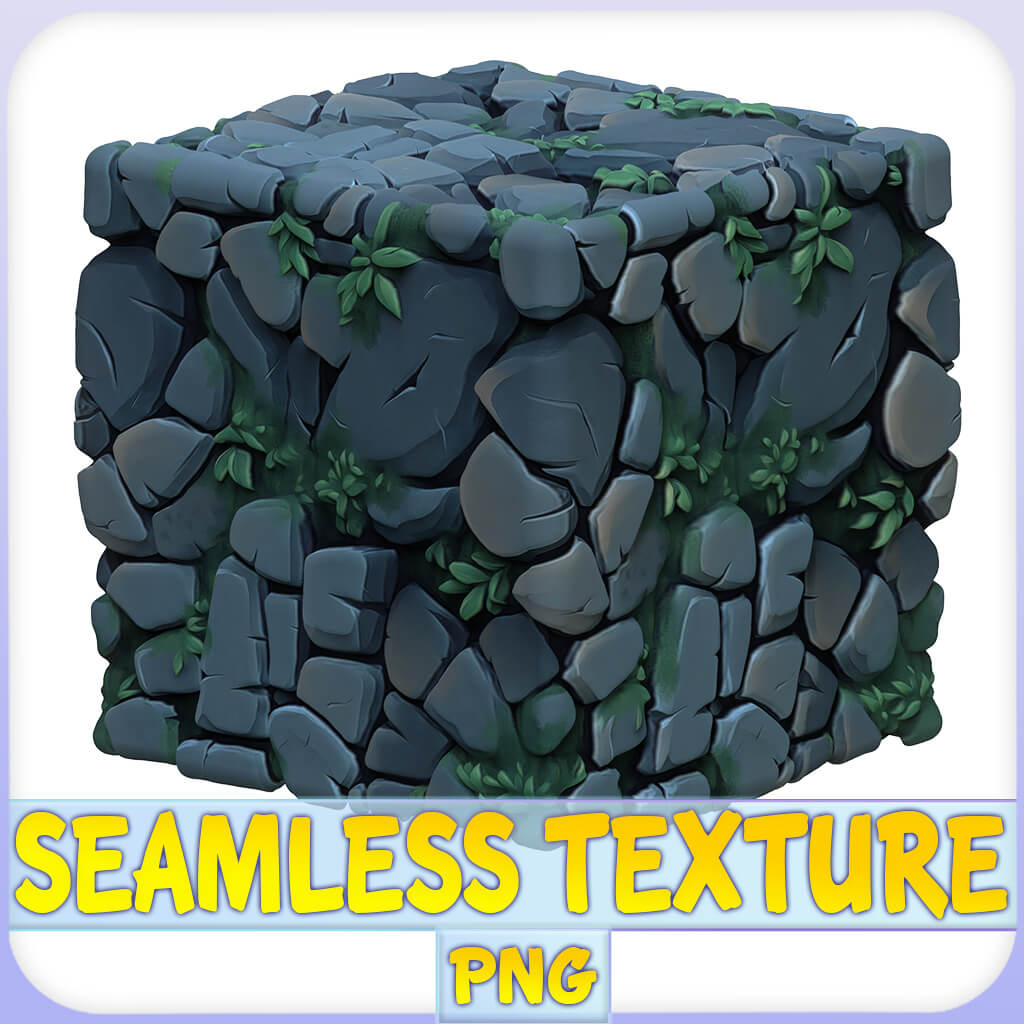 Stylized Stone Floor Seamless Texture by zames1992d