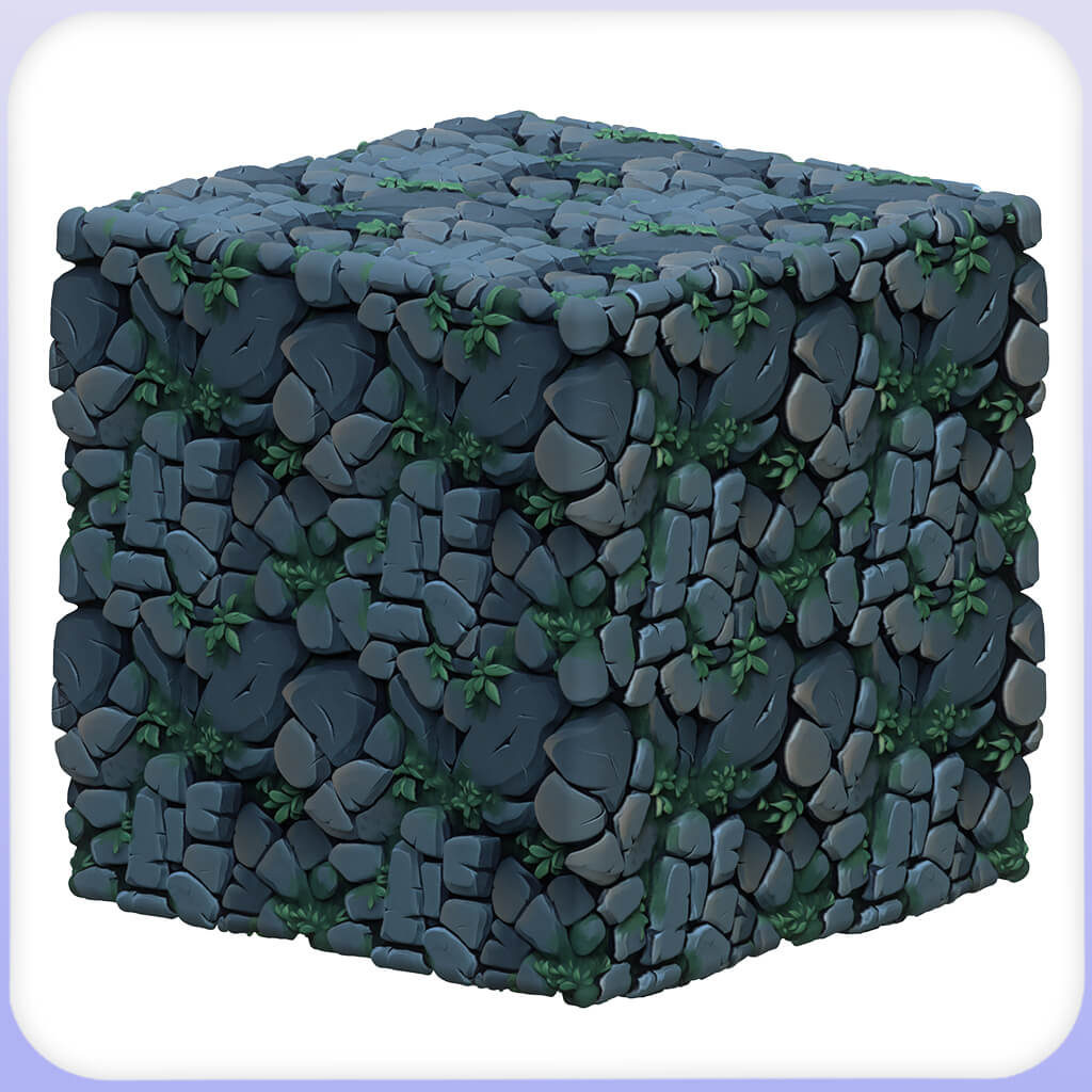 Stylized Stone Floor Seamless Texture by zames1992d