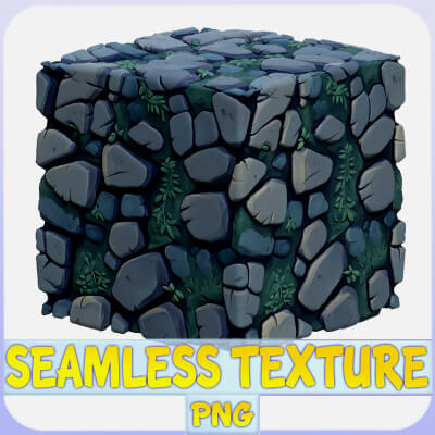 Stylized Stone Floor Seamless Texture by zames1992d