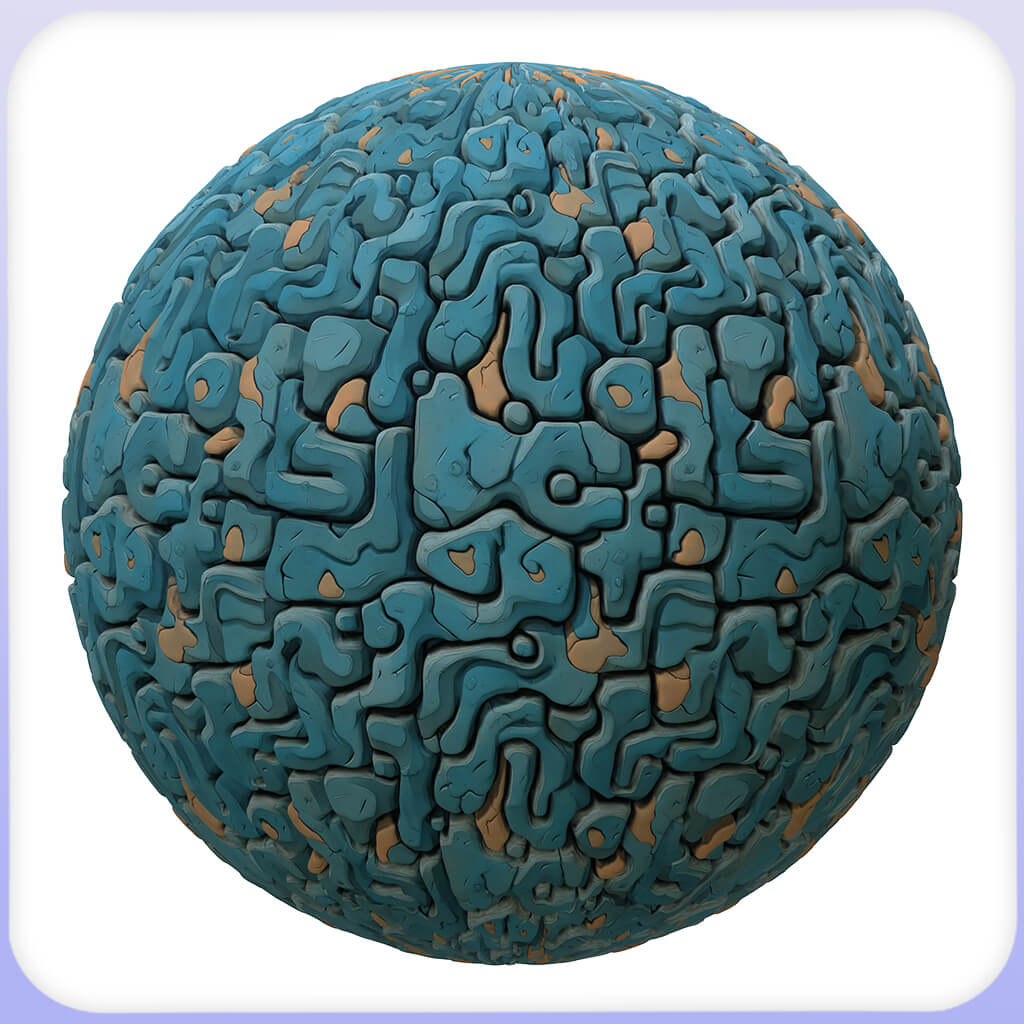 Stylized Stone Floor Seamless Texture by zames1992d