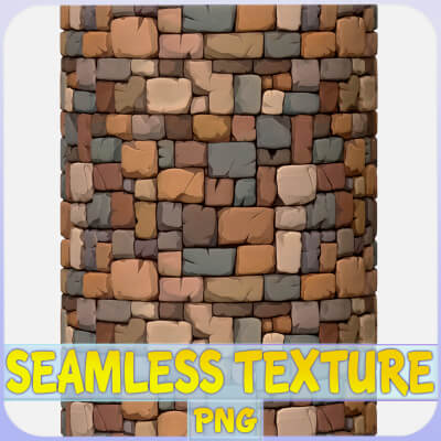 Stylized Stone Floor Seamless Texture by zames1992d