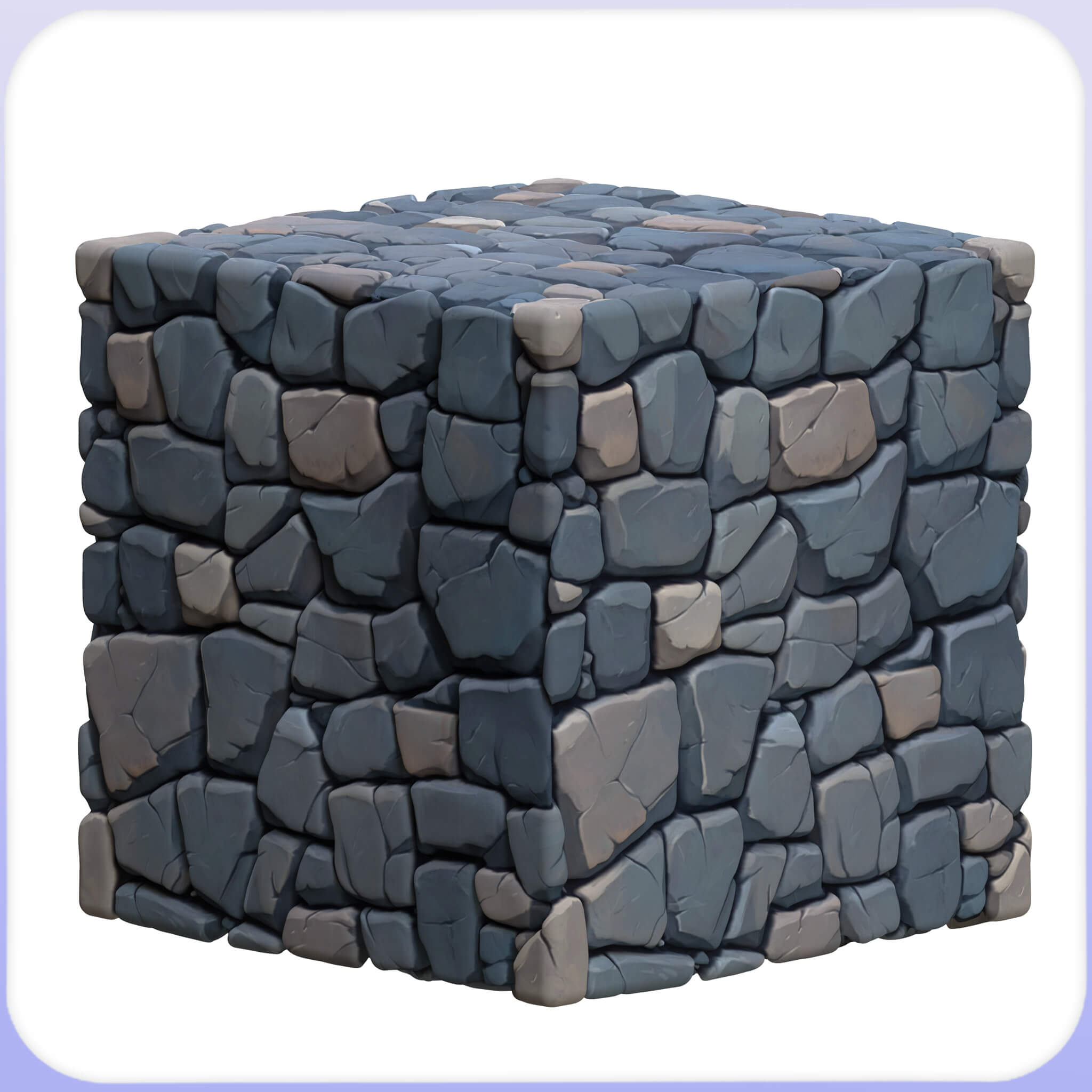 Stylized Stone Floor Seamless Texture by zames1992d
