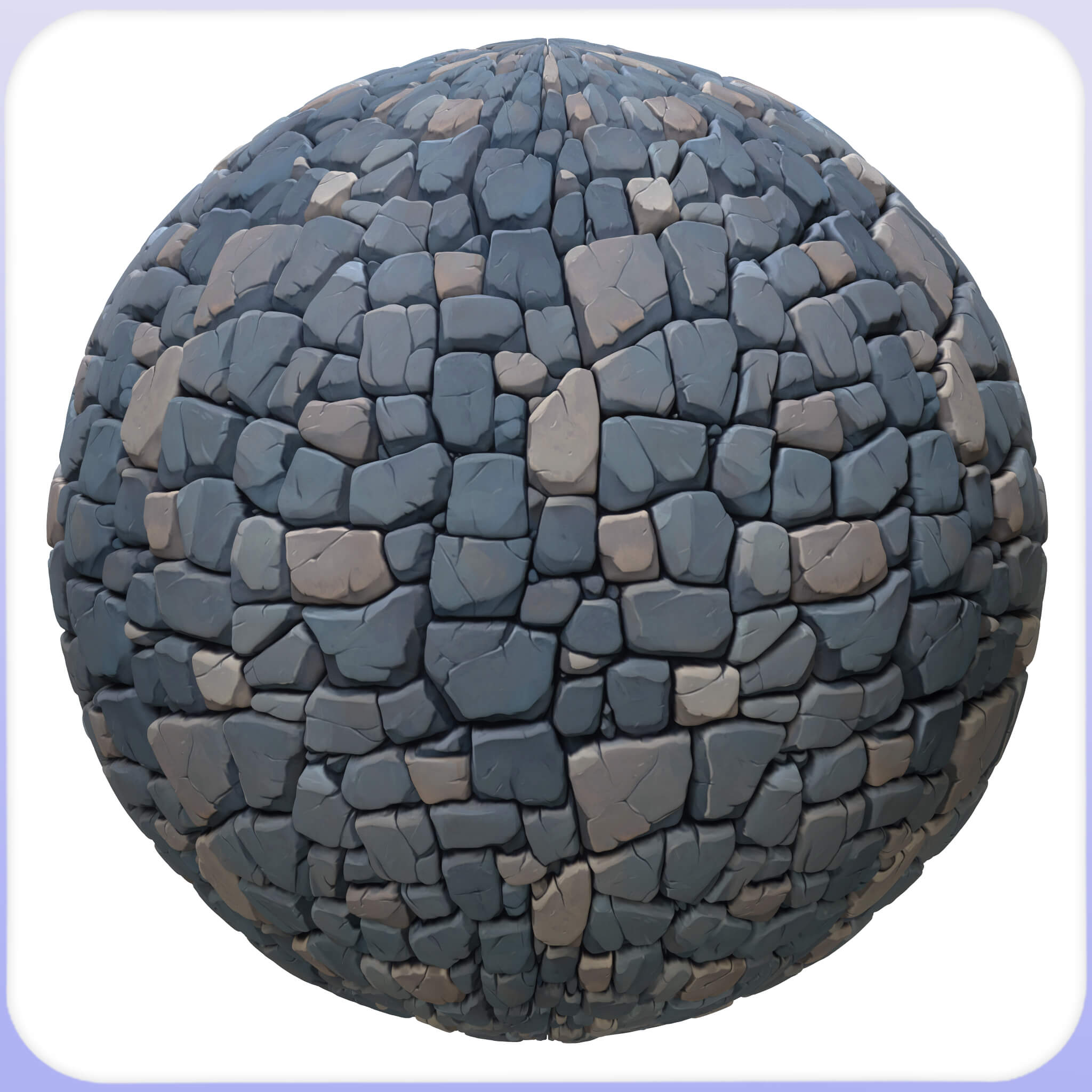 Stylized Stone Floor Seamless Texture by zames1992d