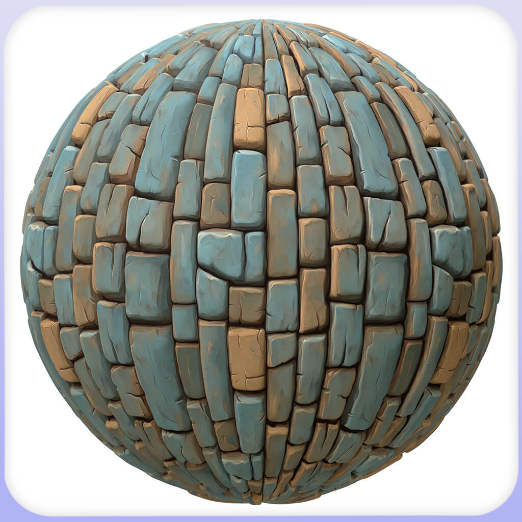 Stylized Stone Floor Seamless Texture by zames1992d