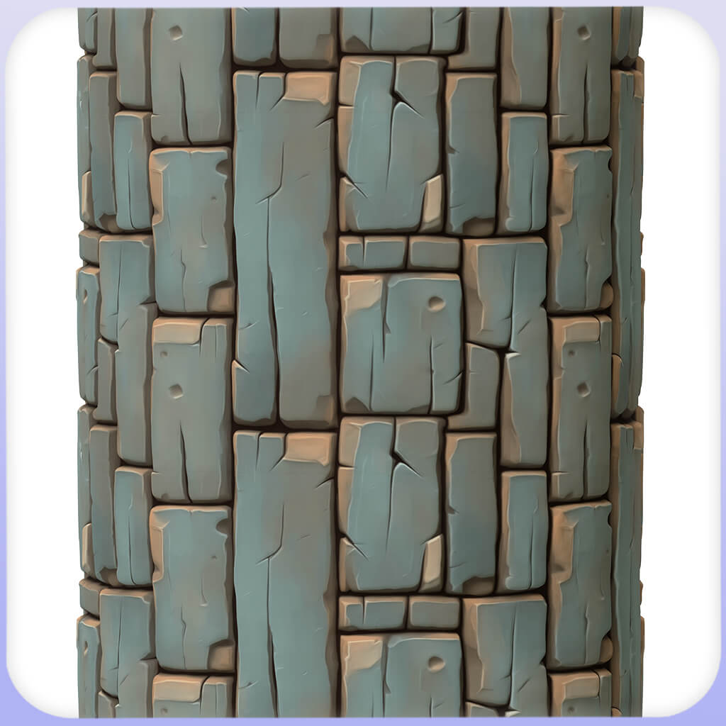 Stylized Stone Floor Seamless Texture by zames1992d