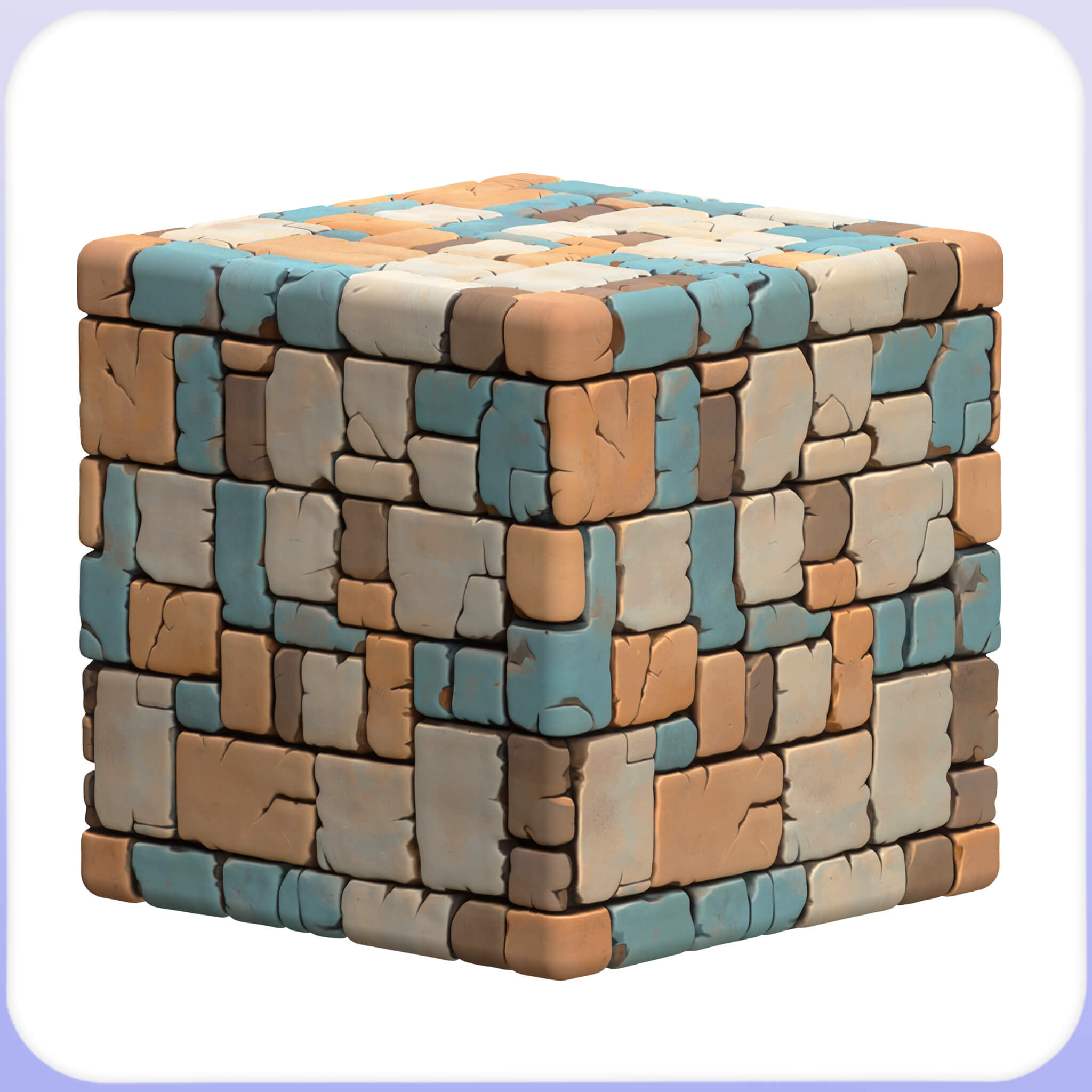Stylized Stone Floor Seamless Texture by zames1992d