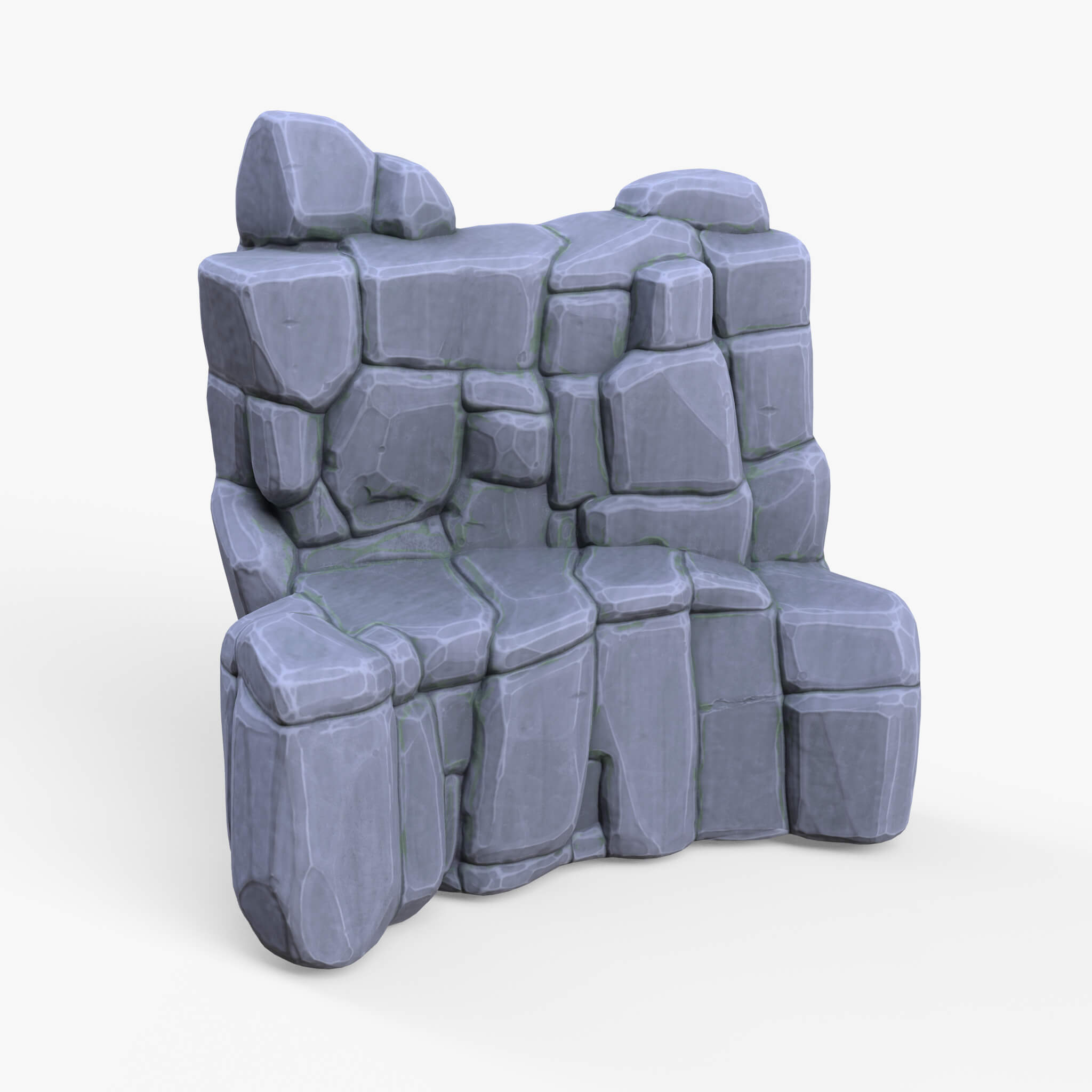 Stylized Stone Rock Pack - 3D Model by zames1992d