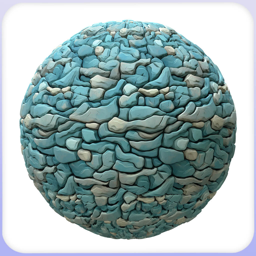 Stylized Stone Seamless Texture by zames1992d