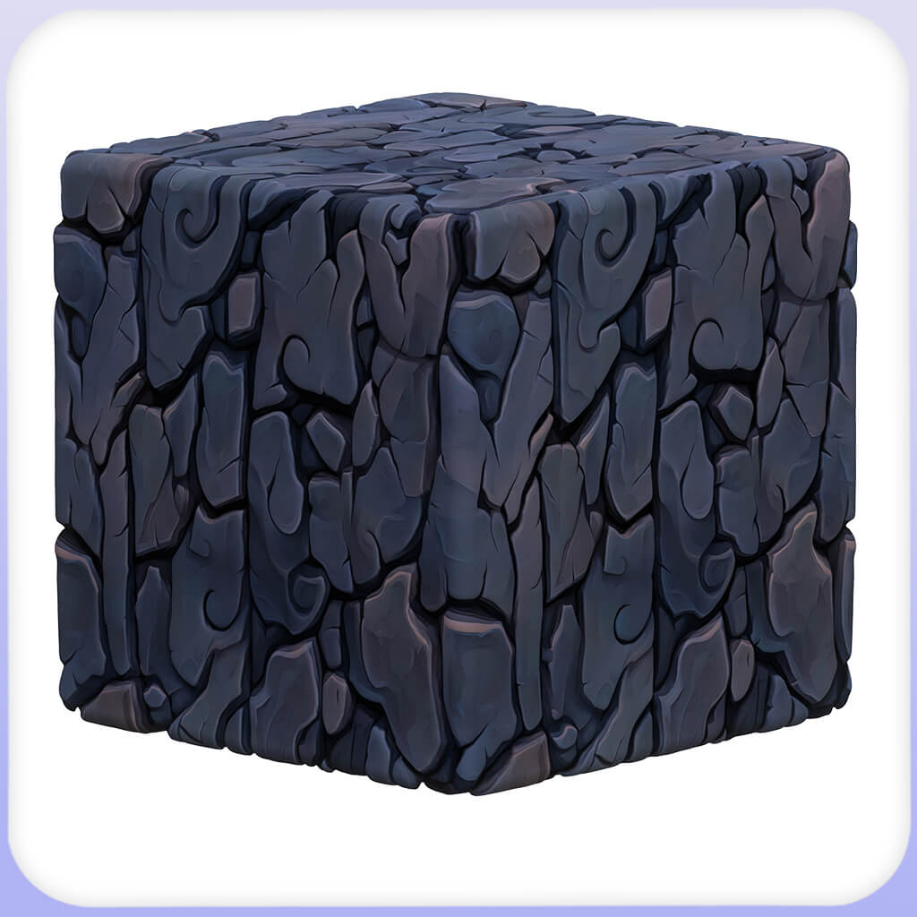 Stylized Stone Seamless Texture by zames1992d
