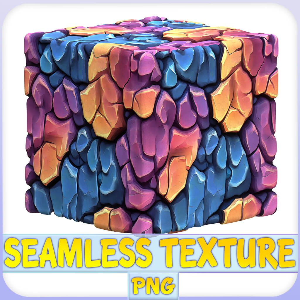 Stylized Stone Seamless Texture by zames1992d