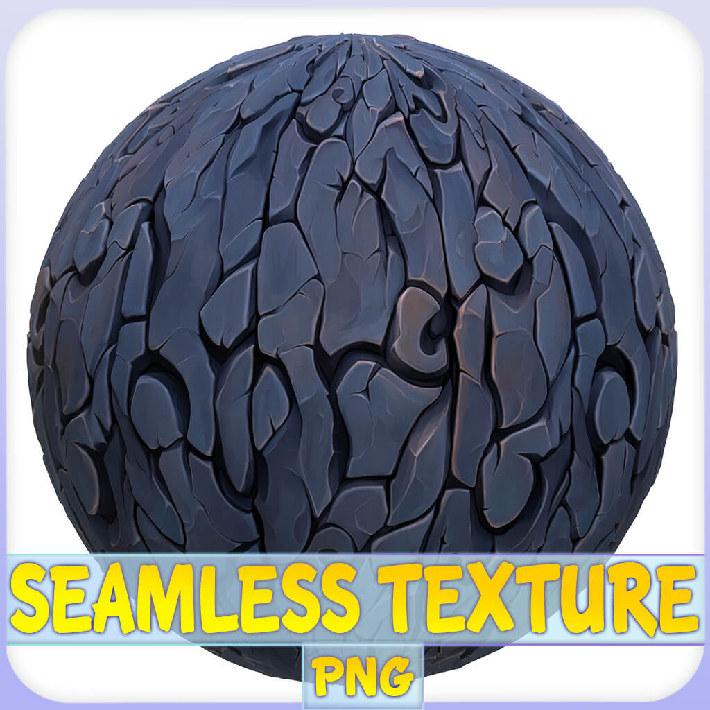 Stylized Stone Seamless Texture by zames1992d