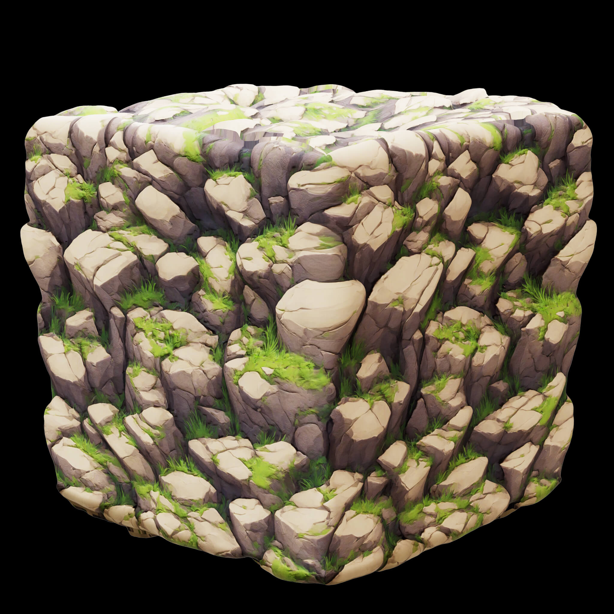 Stylized Stone Seamless Texture by zames1992d
