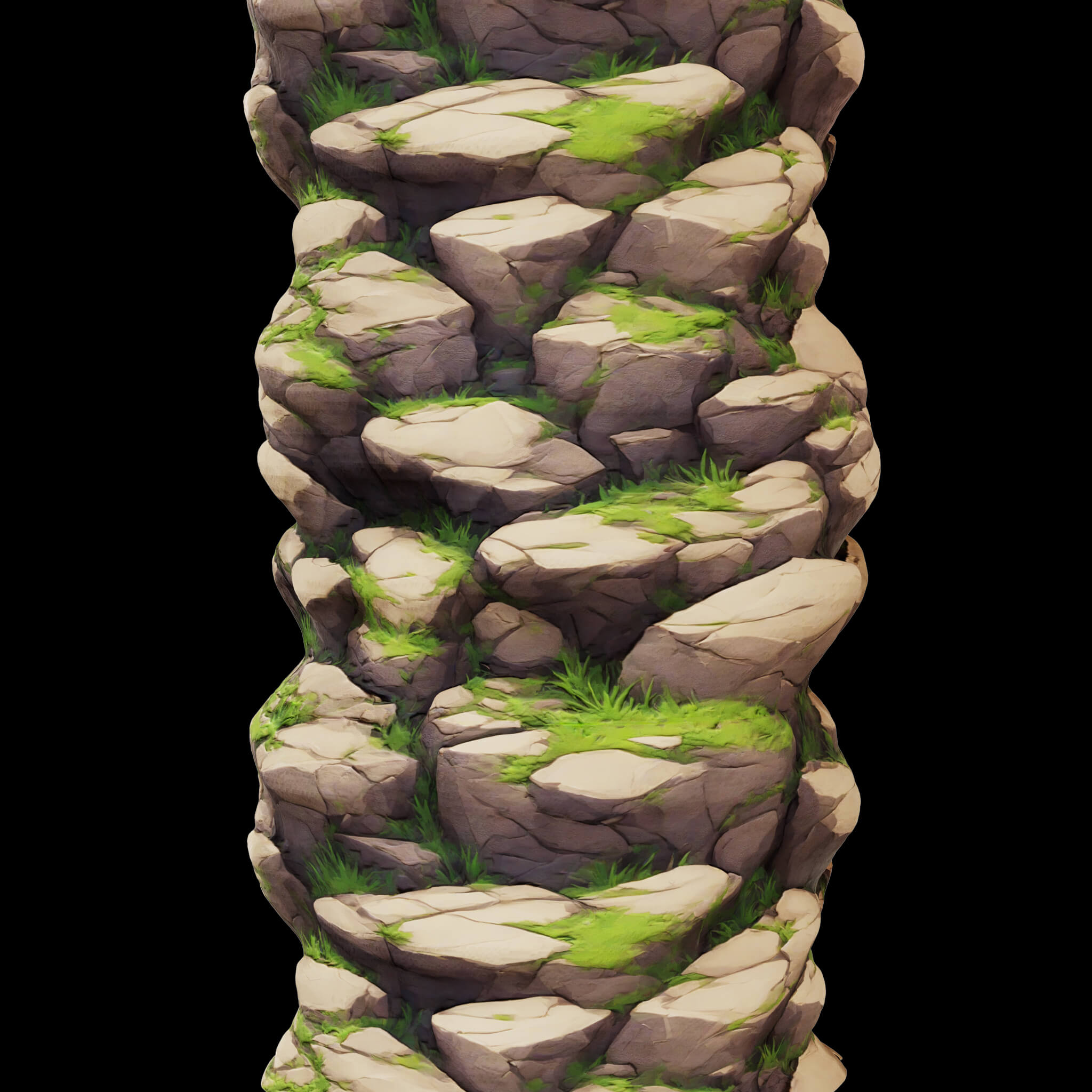 Stylized Stone Seamless Texture by zames1992d