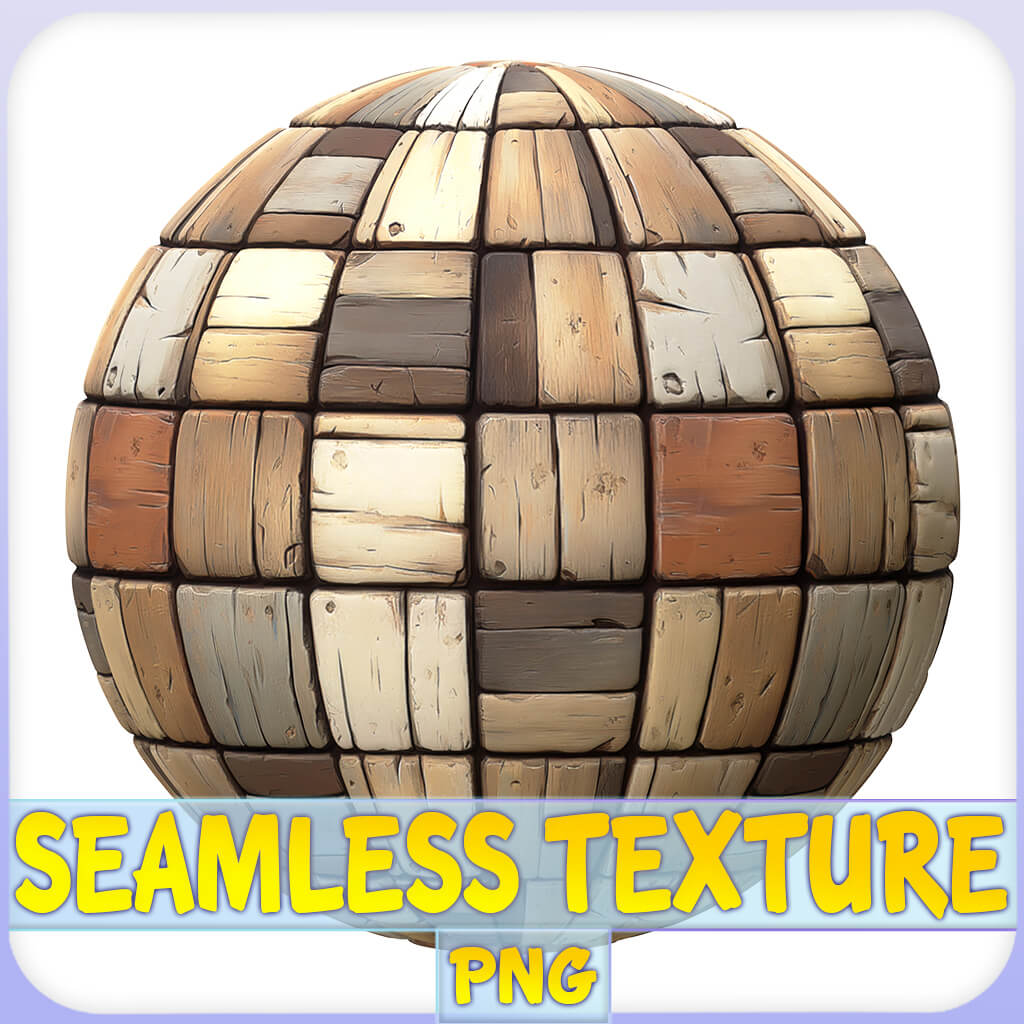 Stylized Tile Seamless Texture by zames1992d