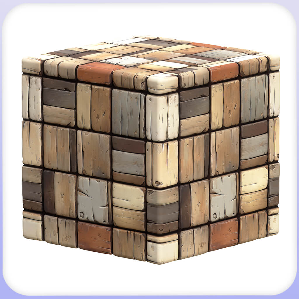 Stylized Tile Seamless Texture by zames1992d