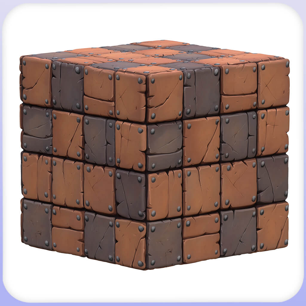 Stylized Tile Seamless Texture by zames1992d