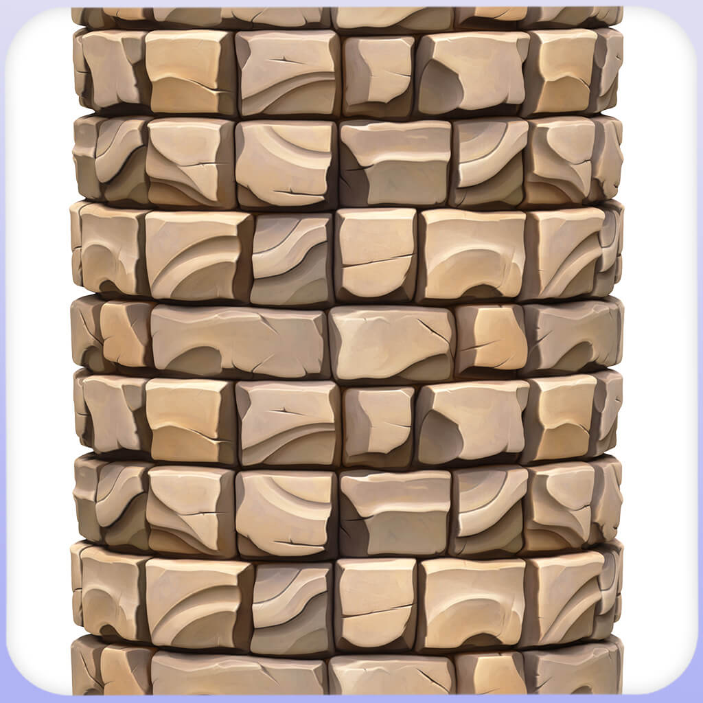 Stylized Tile Seamless Texture by zames1992d