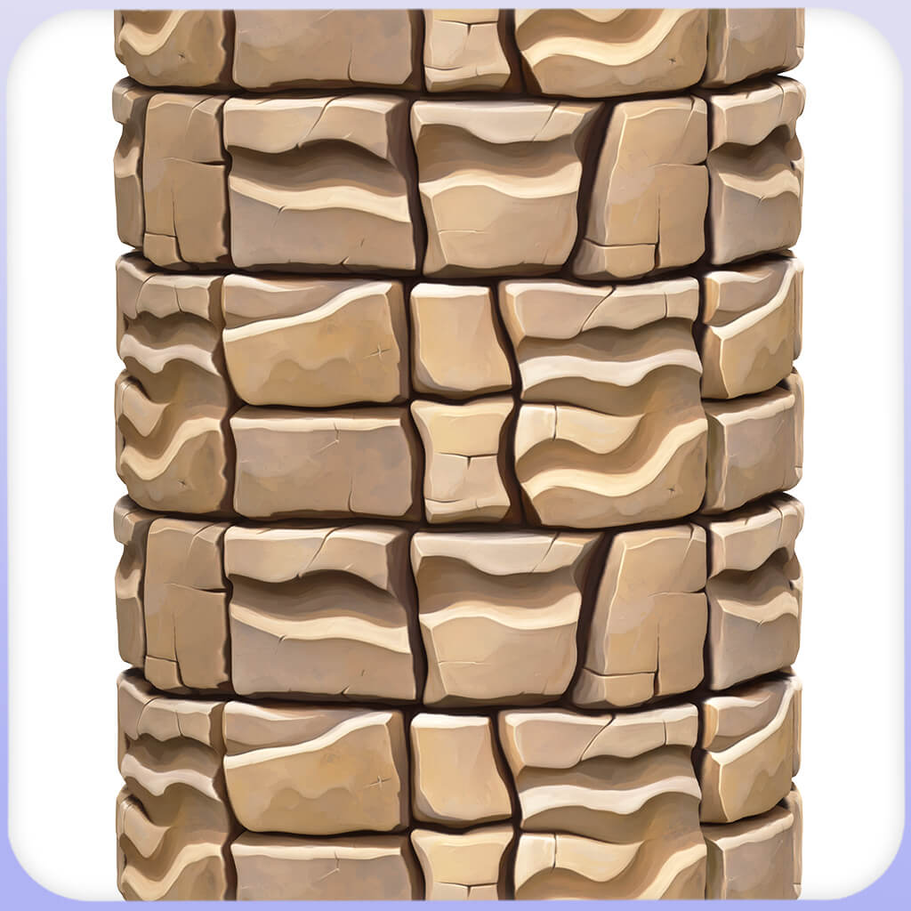Stylized Tile Seamless Texture by zames1992d