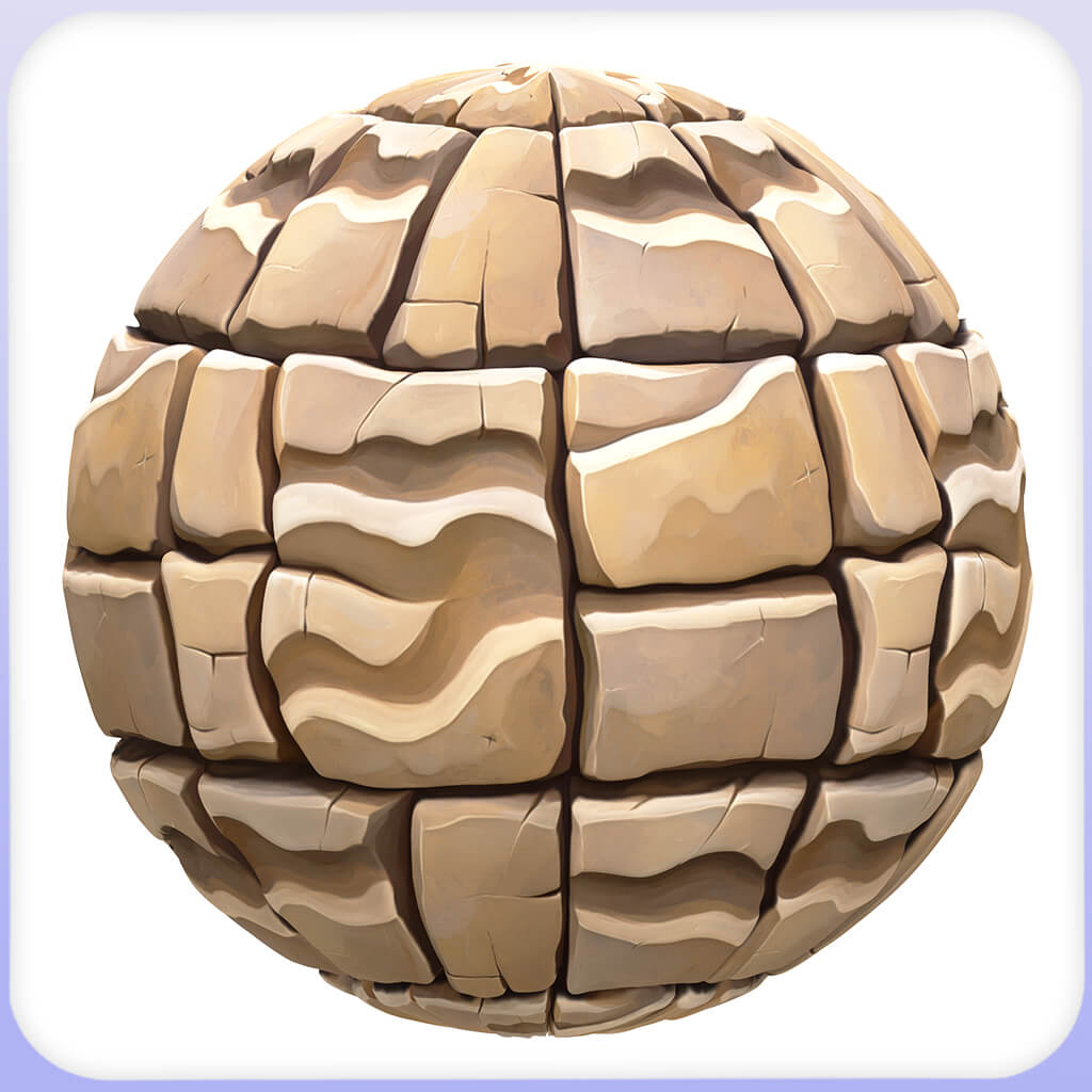 Stylized Tile Seamless Texture by zames1992d