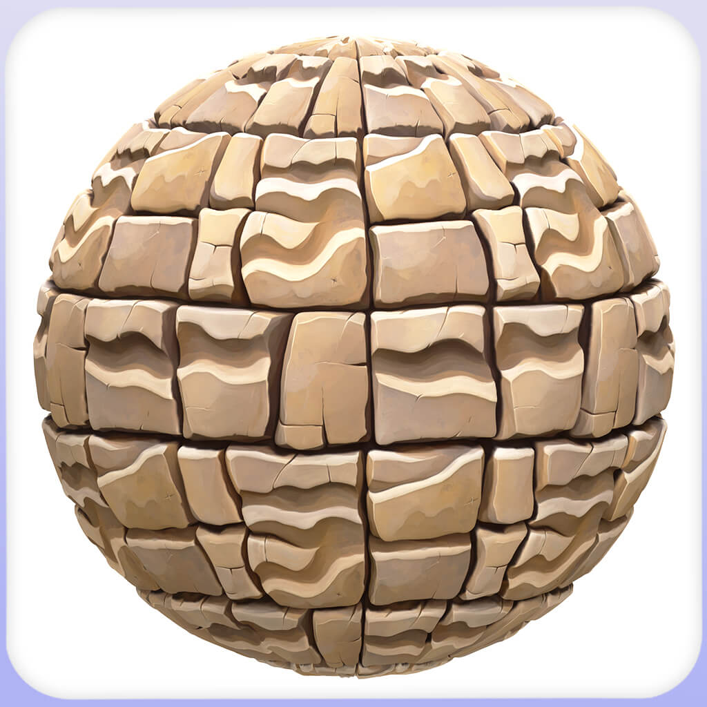 Stylized Tile Seamless Texture by zames1992d