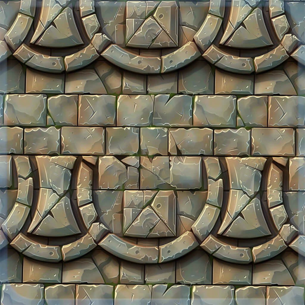 Stylized Wall Seamless Texture by zames1992d