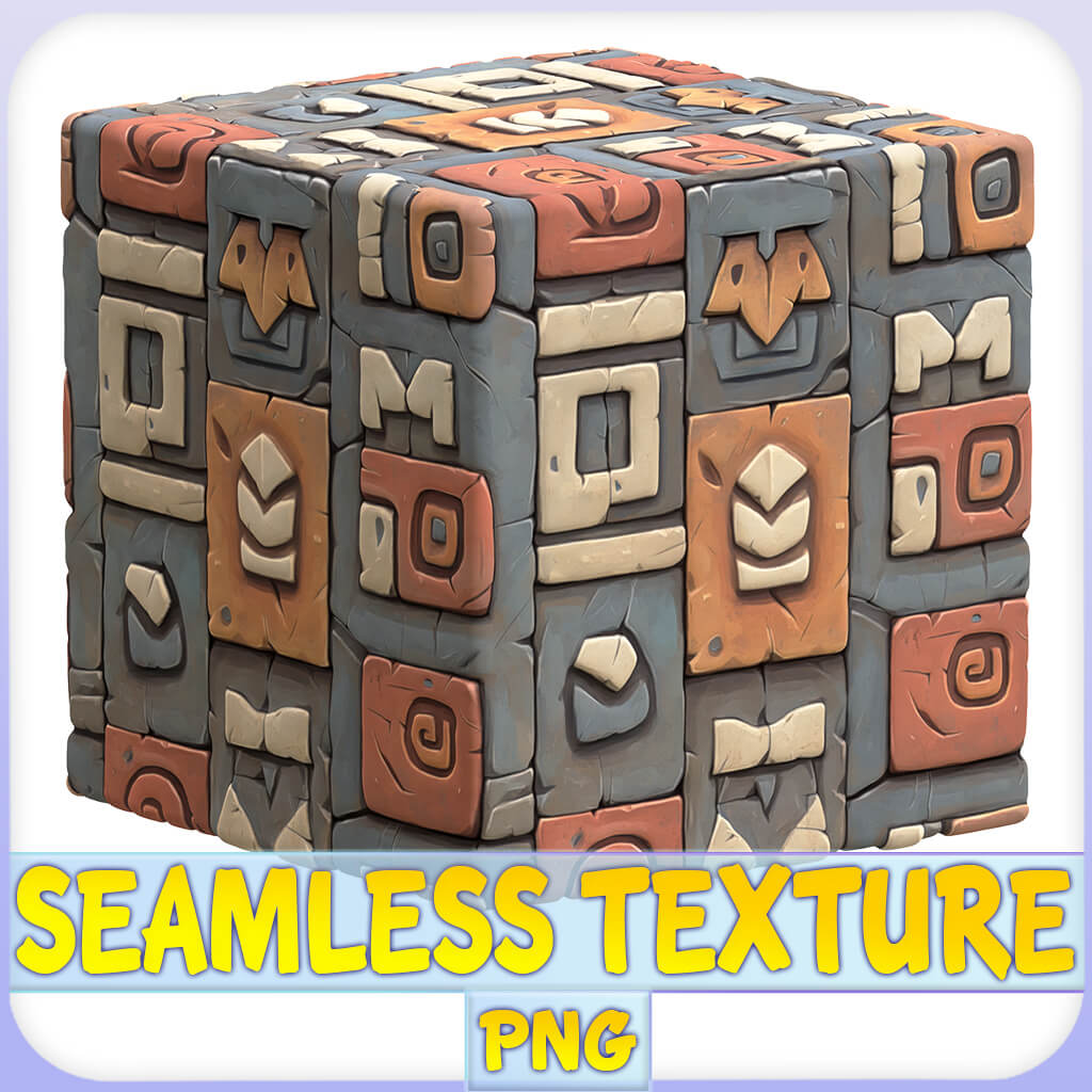 Stylized Wall Seamless Texture by zames1992d