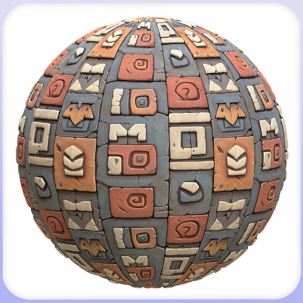 Stylized Wall Seamless Texture by zames1992d
