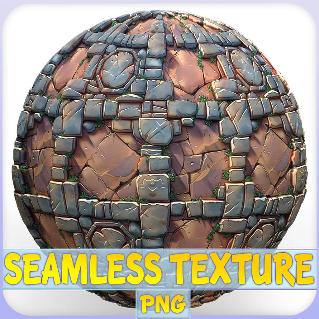 Stylized Wall Seamless Texture by zames1992d